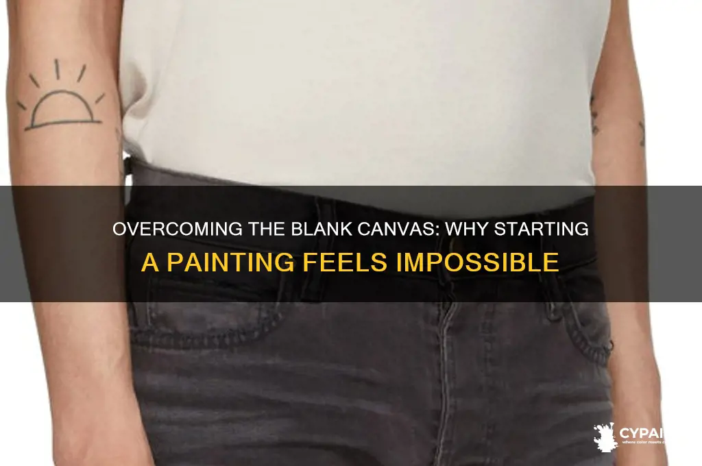 Overcoming The Blank Canvas: Why Starting A Painting Feels Impossible ...