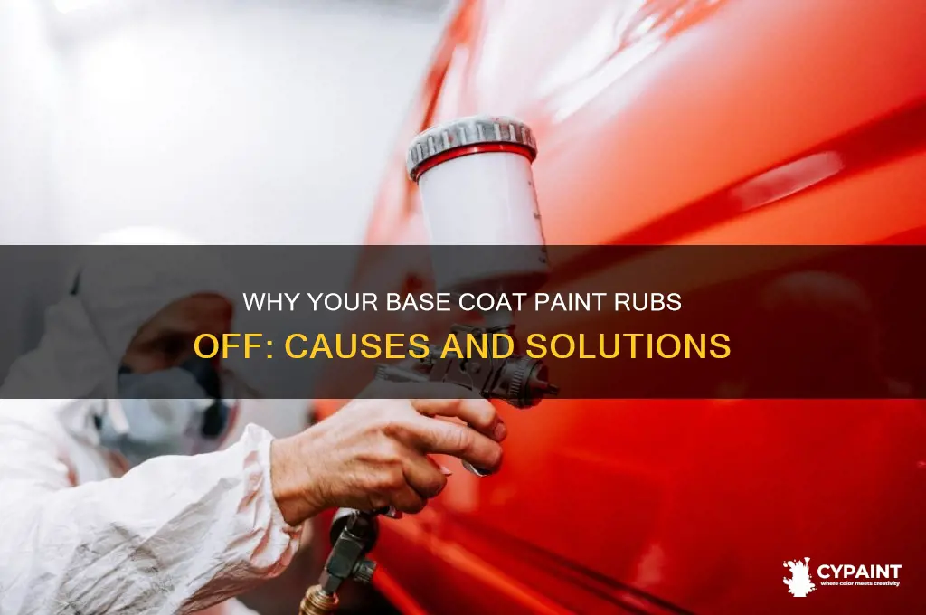 Why Your Base Coat Paint Rubs Off: Causes And Solutions | CyPaint