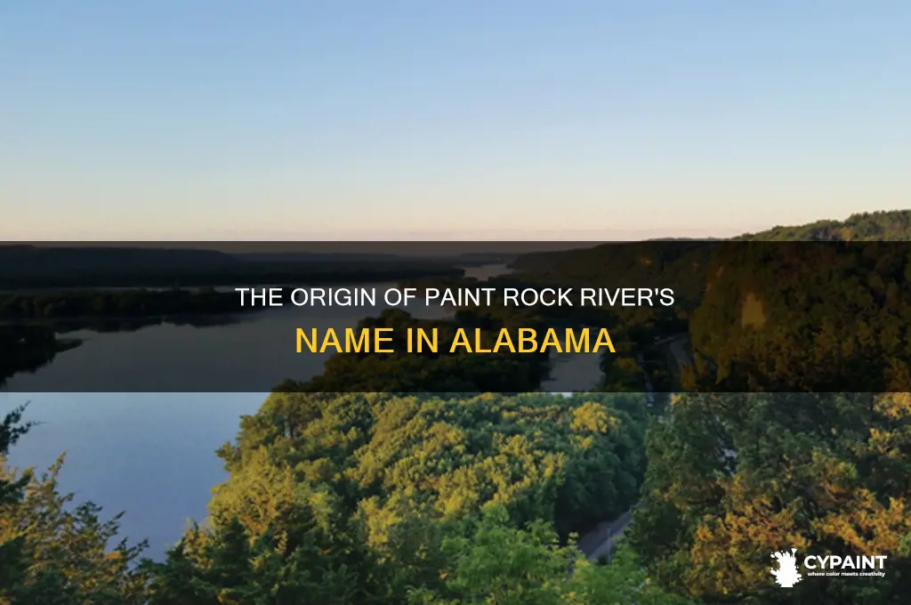The Origin Of Paint Rock River's Name In Alabama | CyPaint