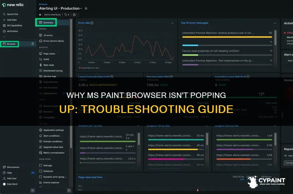 Why Ms Paint Browser Isn't Popping Up: Troubleshooting Guide | CyPaint