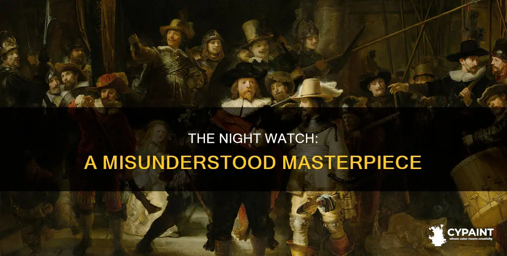 The Night Watch: A Misunderstood Masterpiece | CyPaint