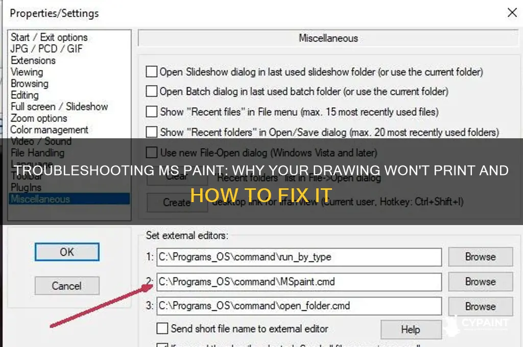 Troubleshooting Ms Paint: Why Your Drawing Won't Print And How To Fix ...